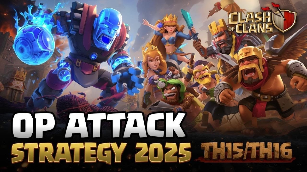Clash of Clans Best Attack Strategy 2025 | COC Best Strategy 2025 ...