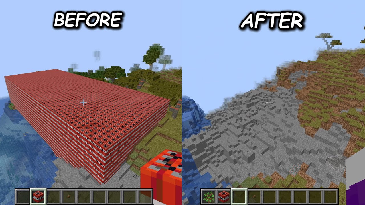 21 THOUSEND BLOCKS OF TNT Explosion | Minecraft - YouTube