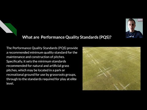 Performance Quality Standards, PQS - Sports Turf - YouTube