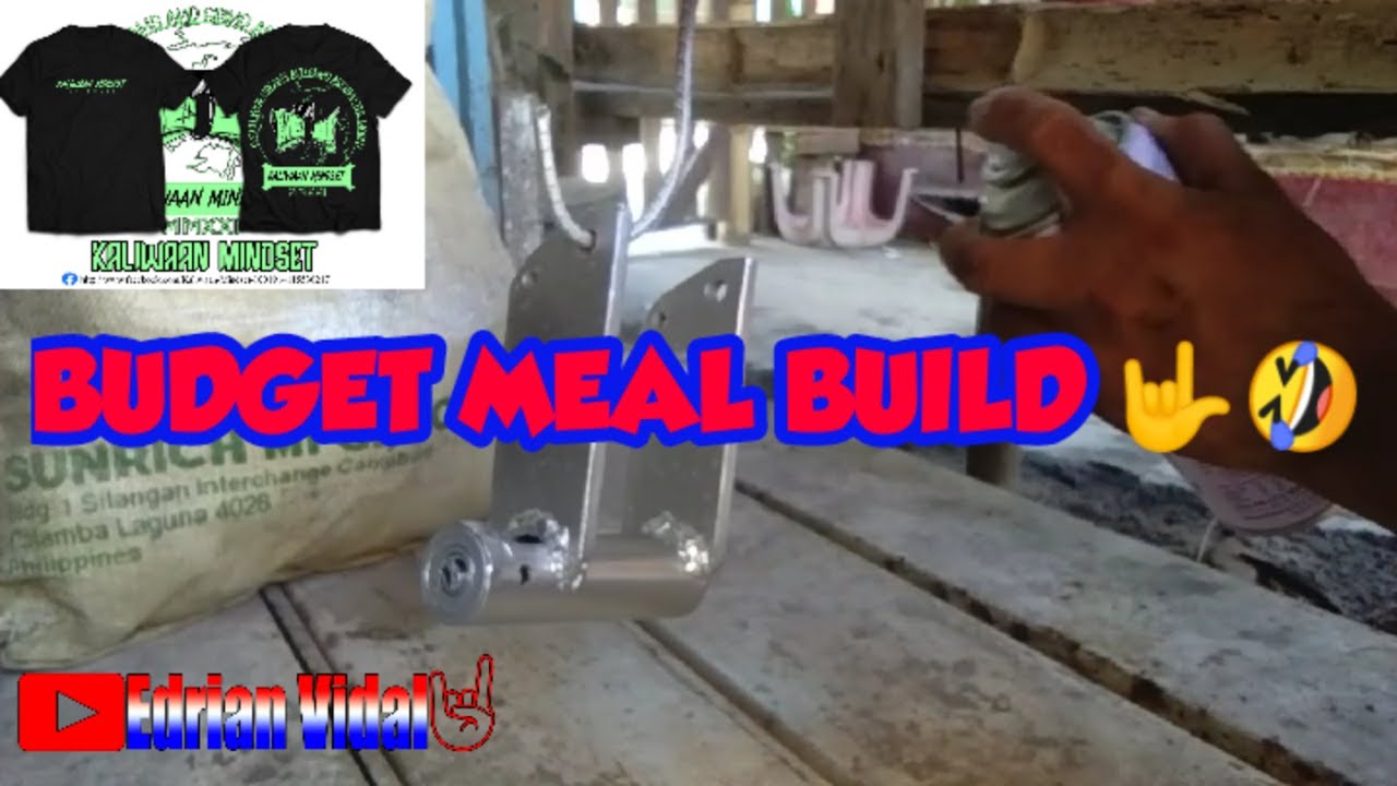 DIY ENGINE SUPPORT MIO | REPAINT | BUDGET MEAL STREETBIKE BUILD - YouTube