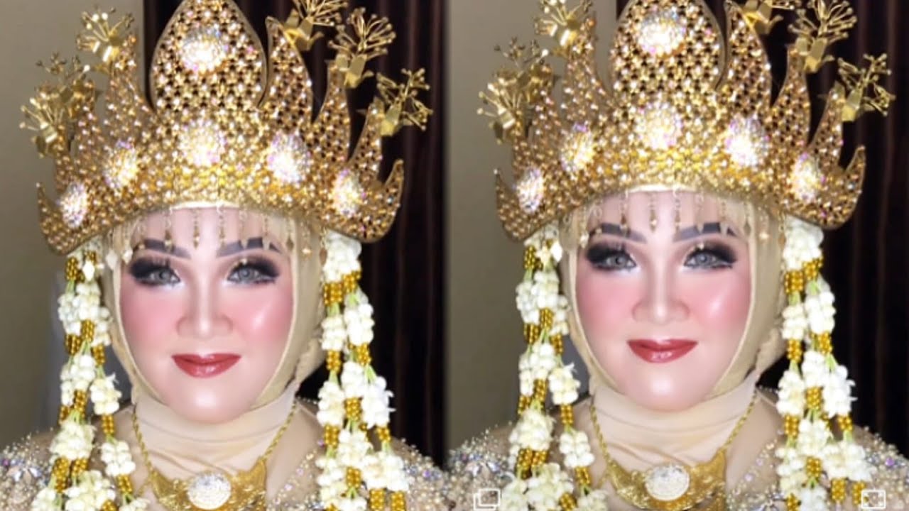 TUTORIAL PASANG HIJAB PENGANTIN YULLIE COLLECTIONS - YouTube