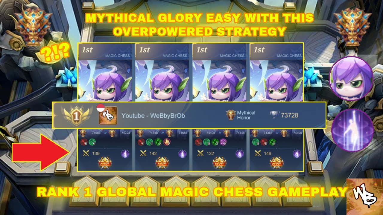 OVERPOWERED LATE GAME STRATEGY FT. RYA 1 - BEST MAGIC CHESS SYNERGY ...