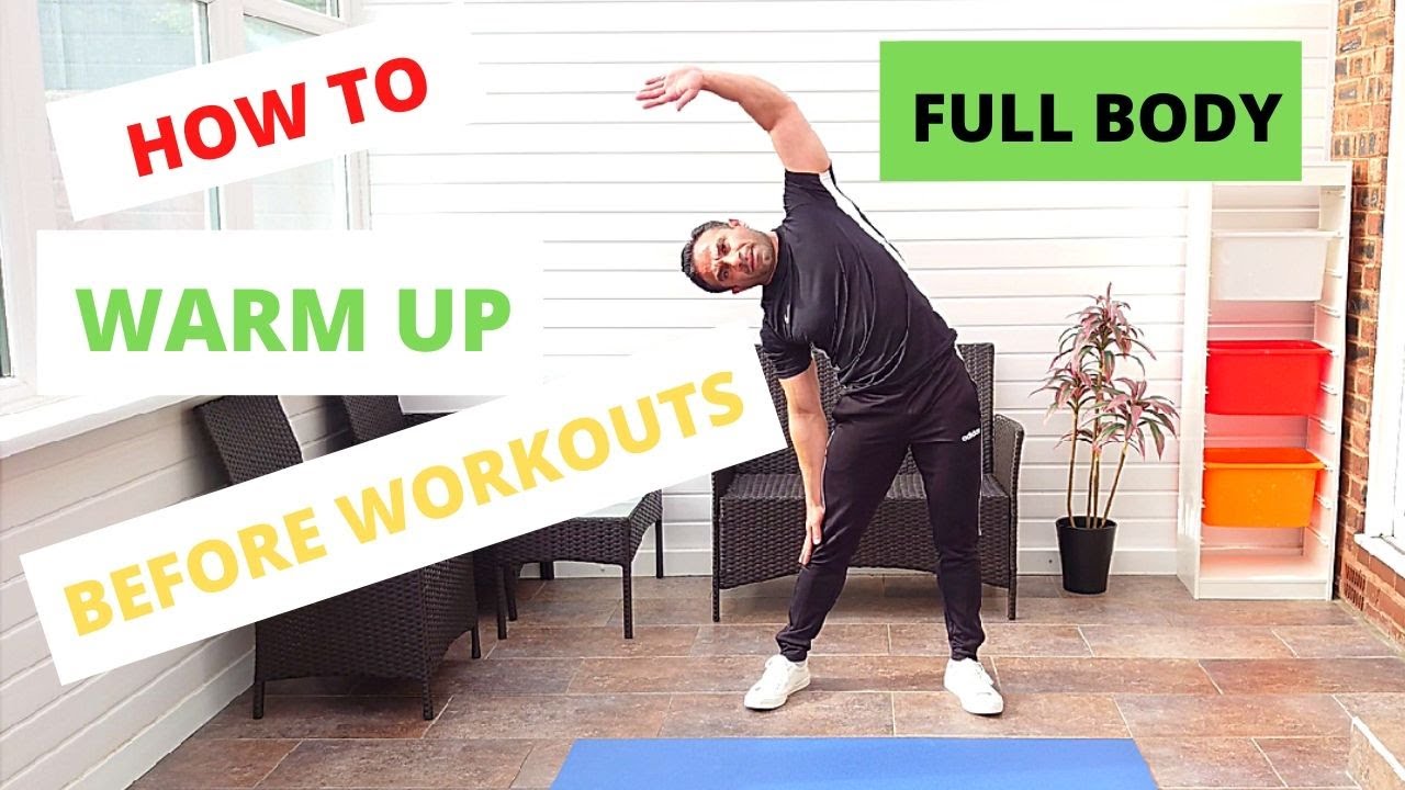 Complete 10 min WARM UP ROUTINE before workouts I Full body stretching ...