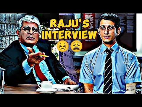 Raju's Interview Scene from 3 Idiots motivational movies 🤕 - YouTube