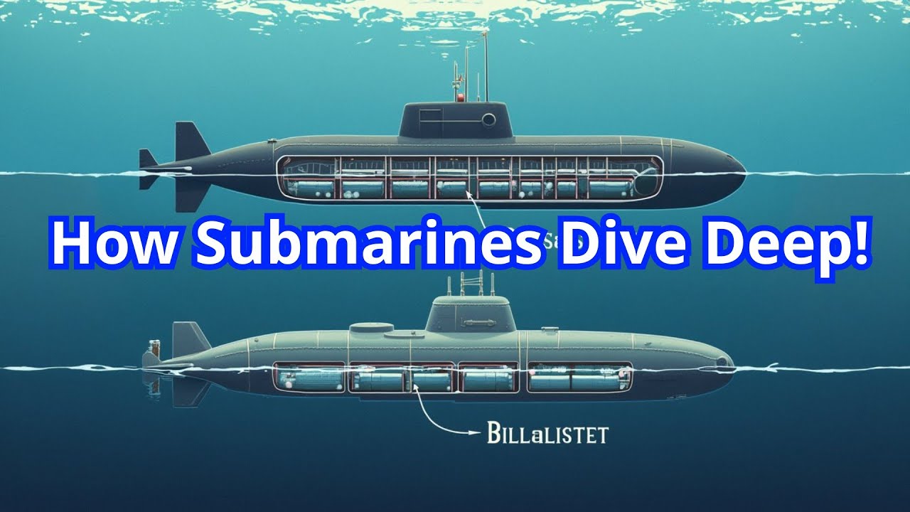 How Do Submarines Dive Underwater? #Submarines #ScienceFacts # ...