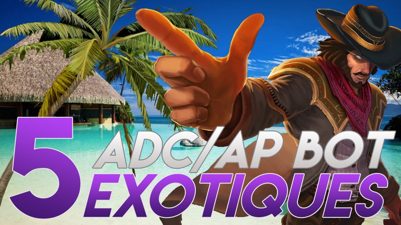 5 ADC (ou AP bot) EXOTIQUES ! - YouTube