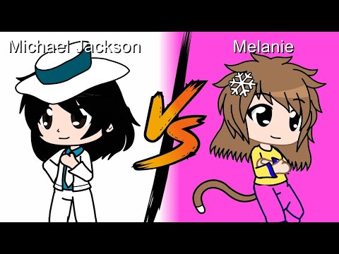 Michael Jackson VS Melanie /fnf x gacha (Roses criminal, song) friday ...