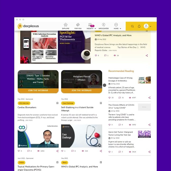 Stories Feature | Unveiling the New Docplexus - YouTube