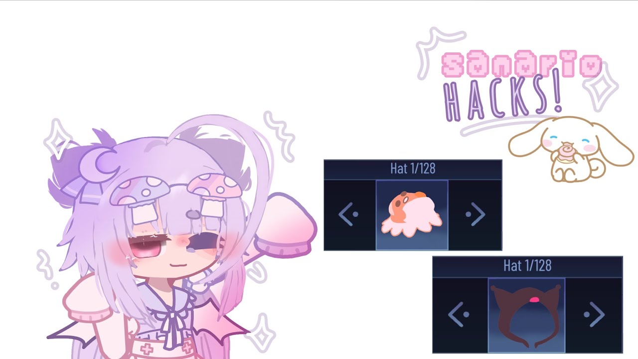 SANARIO HACKS #sanrio #gacha #gachahack - YouTube