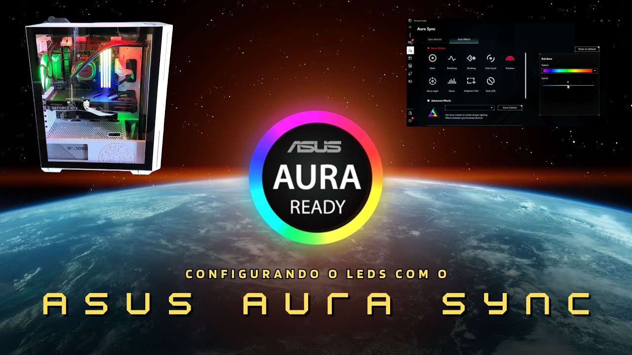 Ep27. Finalização: Configurando a iluminação com o Asus Aura Sync - YouTube