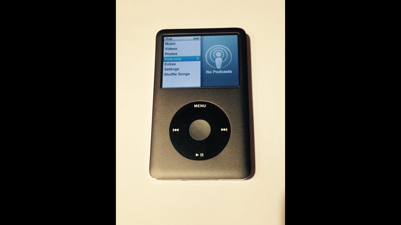 Getting to Ipod Classic Diagnostic Screen - YouTube