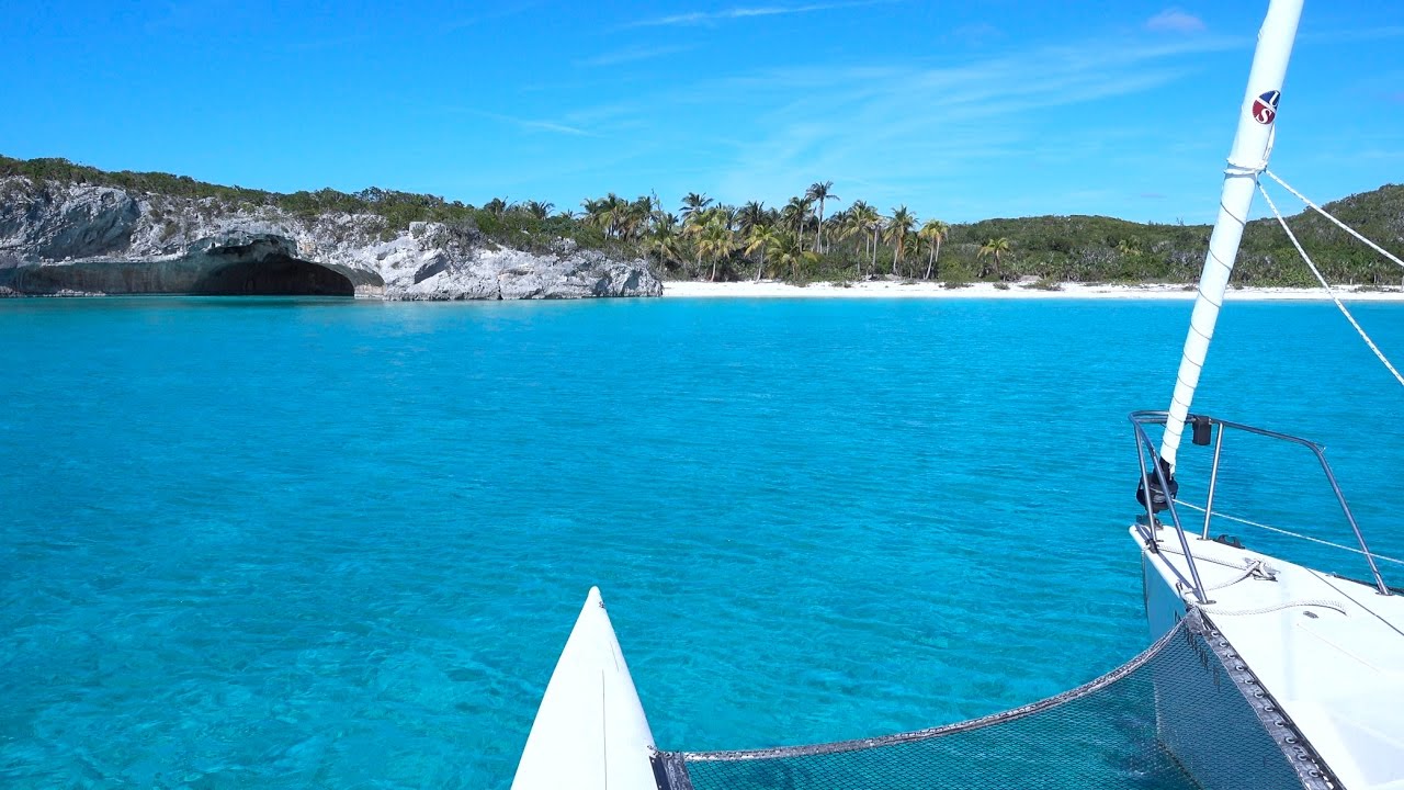 Sailing the Bahamas 2017 4K Corsair F-27 trimaran - YouTube