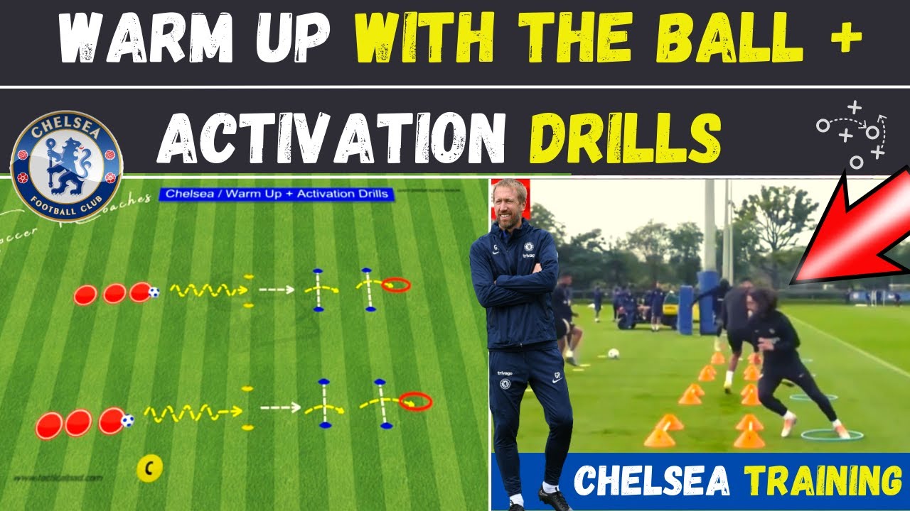 Chelsea Training / Warm Up + Activation Drills - YouTube