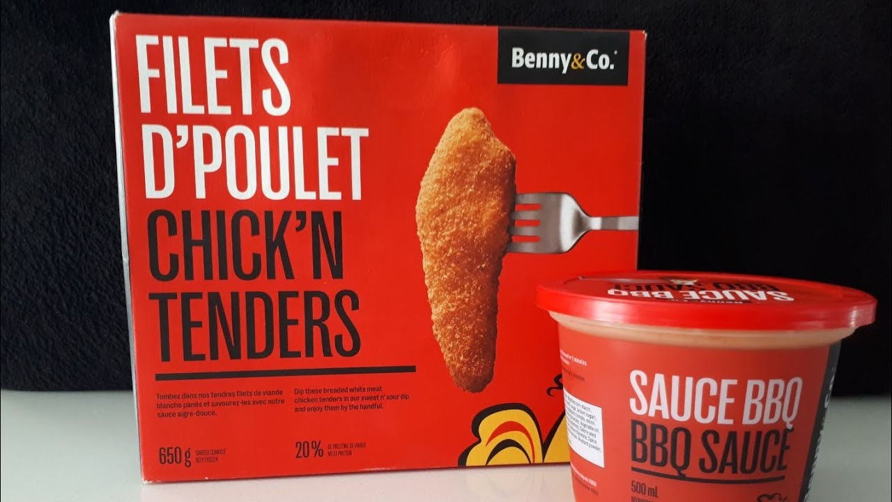 Benny & Co frozen chicken tenders AND Sauce!! Review Yummy - YouTube