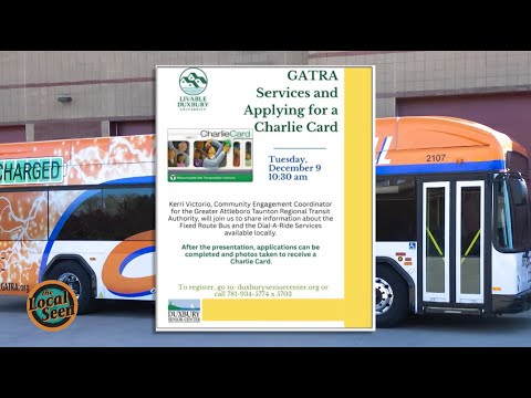 GATRA Services Workshop at Duxbury Senior Center PROMO