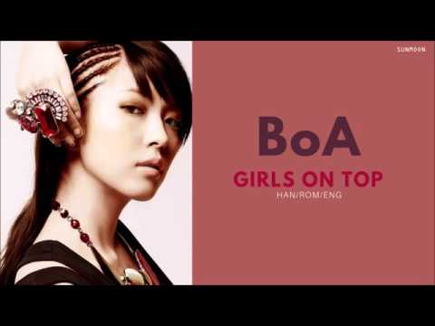 BoA-(GIRLS ON TOP) LYRICS [HAN/ROM/ENG] - YouTube