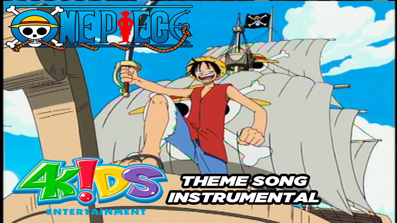 One Piece - 4Kids Theme - Instrumental - (Download in description ...
