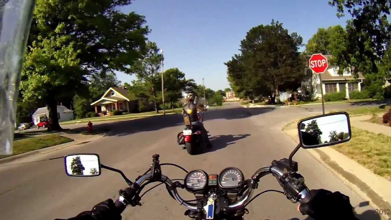 My brothers Harley my Maxim ride continues - YouTube