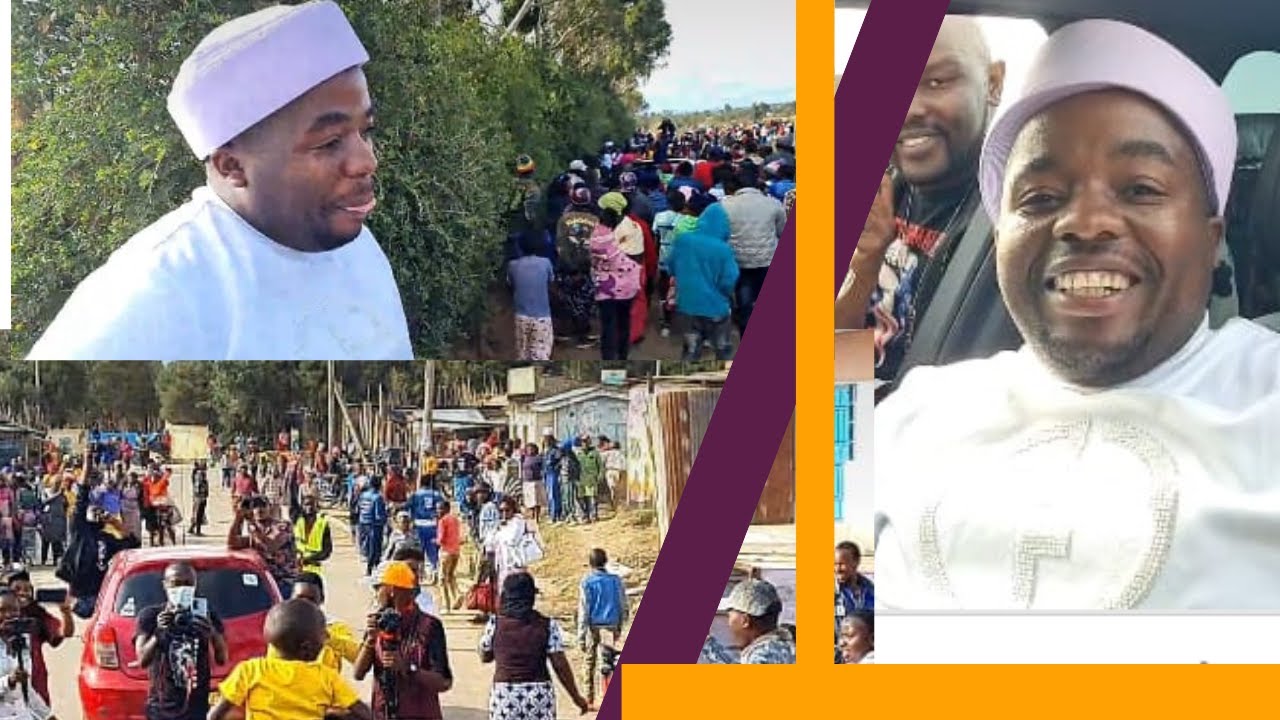 See Maina's Grand Entry To His New Mansion Location || Thousands Turn ...