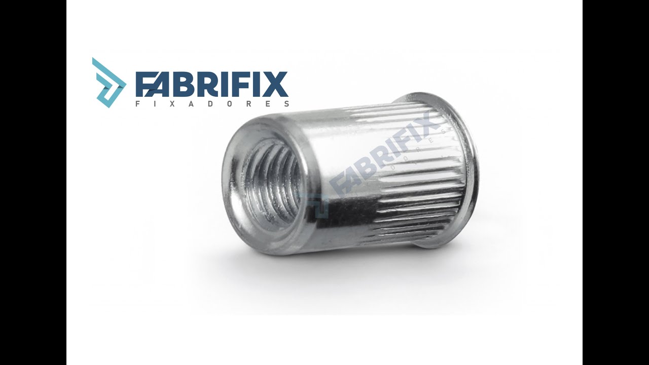 Aplicação - Rebite Roscado M4 Cilíndrico Recartilhado Cabeça Fina ...