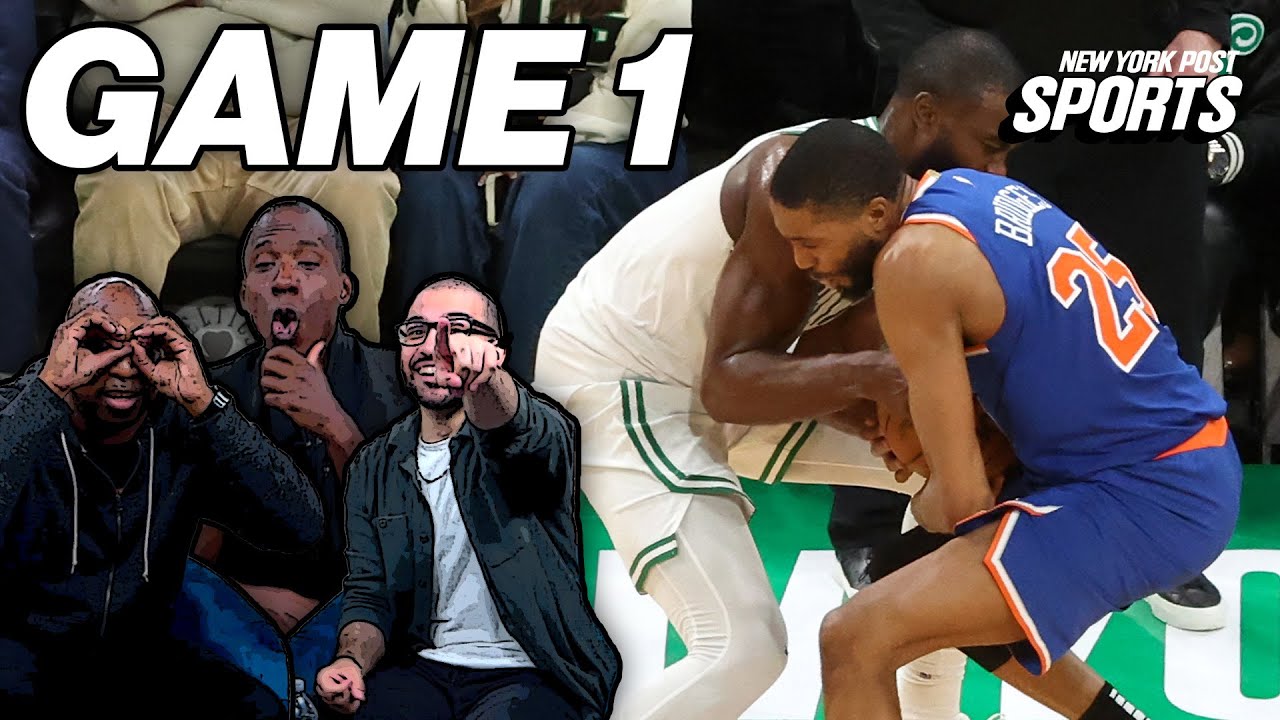 Best of Knicks thrilling Game 1 OT win over Boston - YouTube
