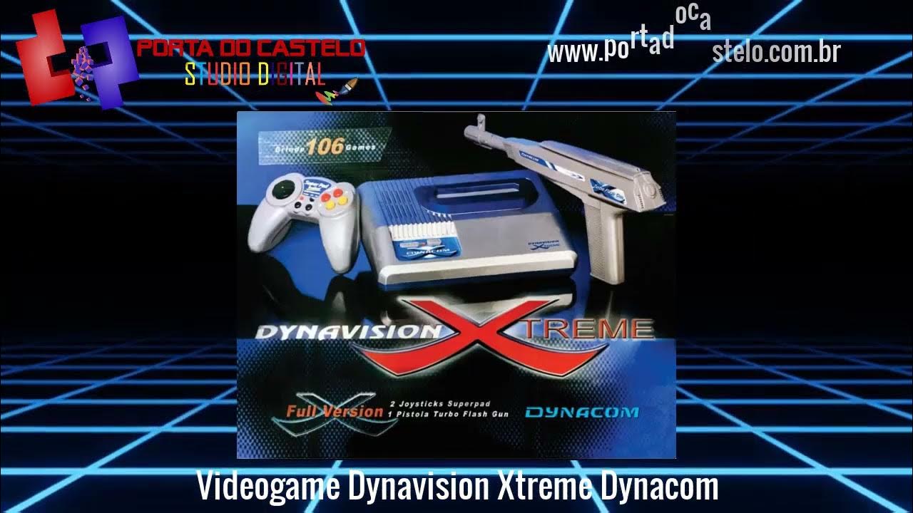 Arte para a Caixa do Videogame DynaVision Xtreme Dynacom + Comercial da Época - YouTube