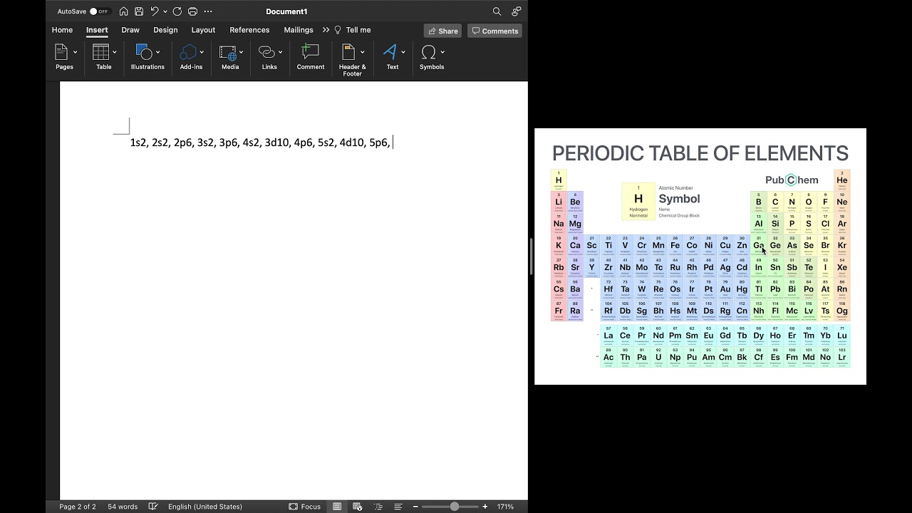 Finding the Electron Configuration of Tungsten - YouTube