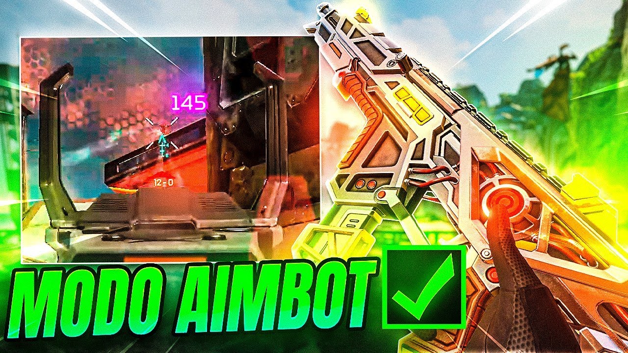 ¡ESTO PASA CUANDO TENGO el AIMBOT ACTIVADO! en APEX LEGENDS - YouTube