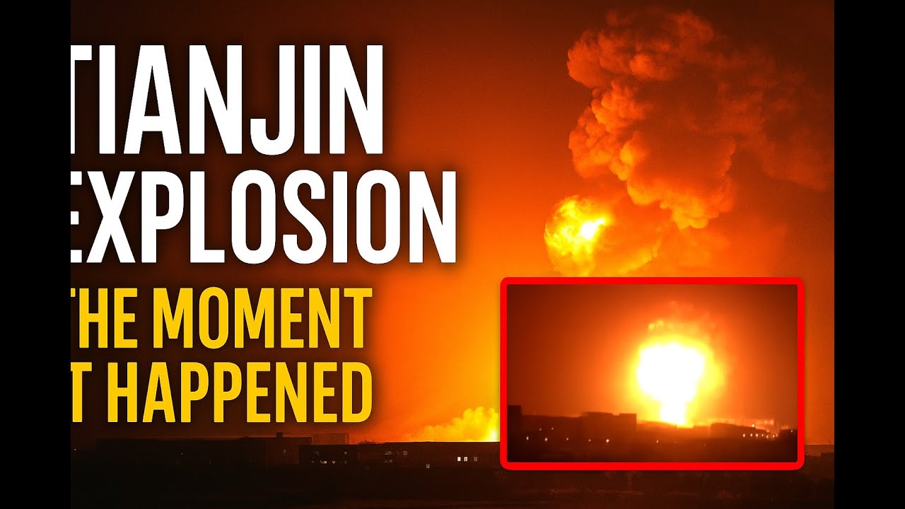 Tianjin Explosion – The Moment It Happened - YouTube