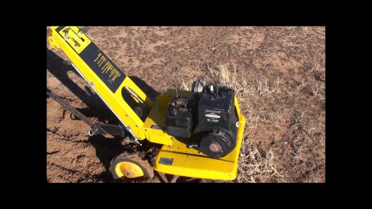 Garden Project - Part 1: The Tiller - YouTube