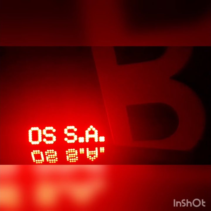 Animation Dot Matrix Display with 4 Max72xx and Arduino Nano - YouTube