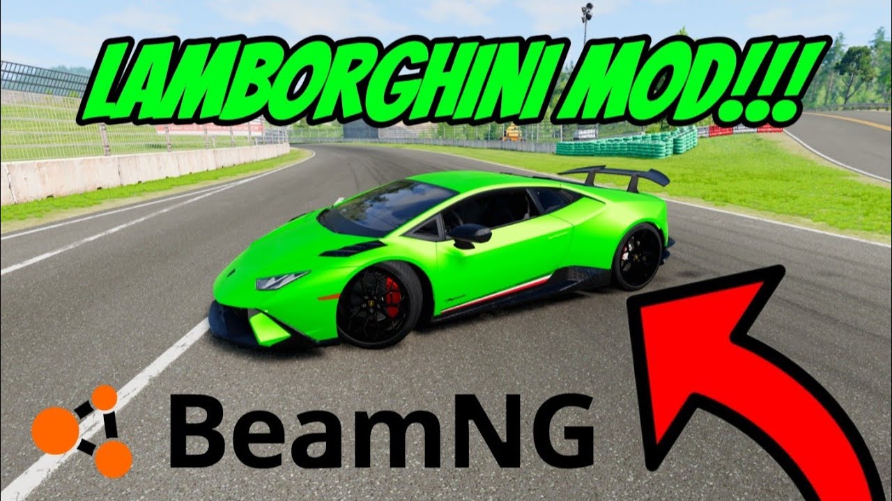I Found The Best LAMBORGHINI Mod For BeamNG Drive! - YouTube