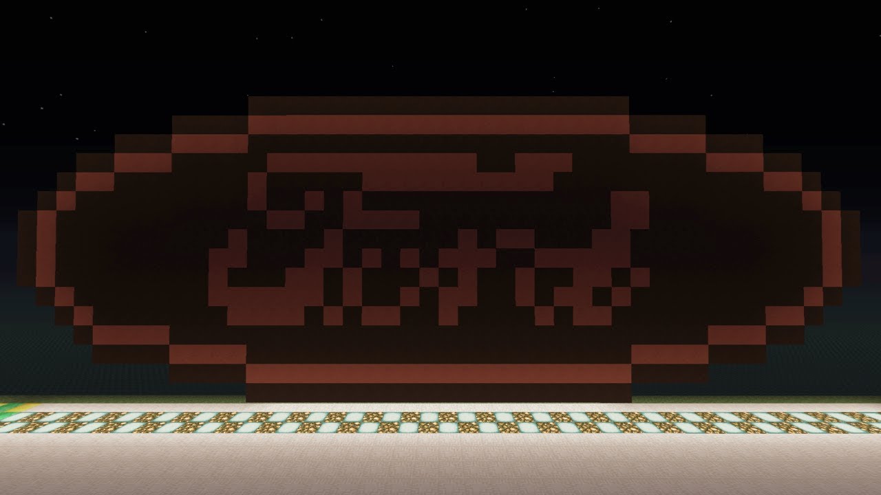Mind craft Ford Emblem Pixel Art - YouTube