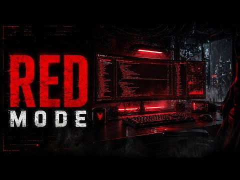 RED MODE | Hacker Music | Cyberpunk Coding Atmosphere