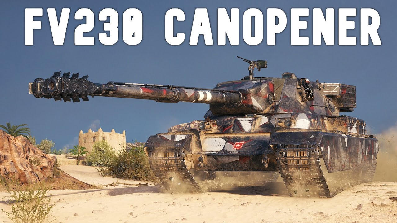 World of Tanks FV230 Canopener - 5 Kills 10,8K Damage - YouTube