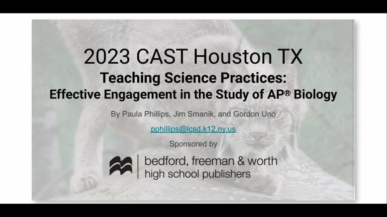 Teaching Science Practices: Effective Engagement in the Study of AP ...