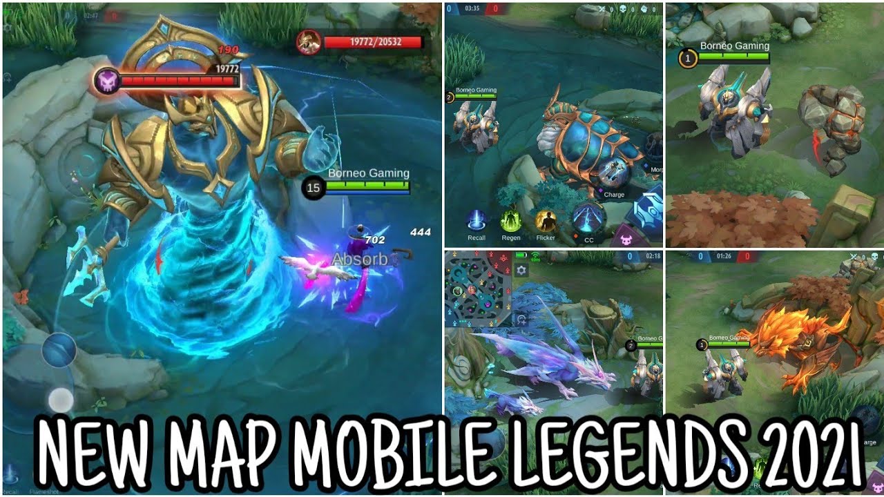 MAP BARU MOBILE LEGENDS 2021 | NEW LORD, TURTLE & MONSTER JUNGLE ...