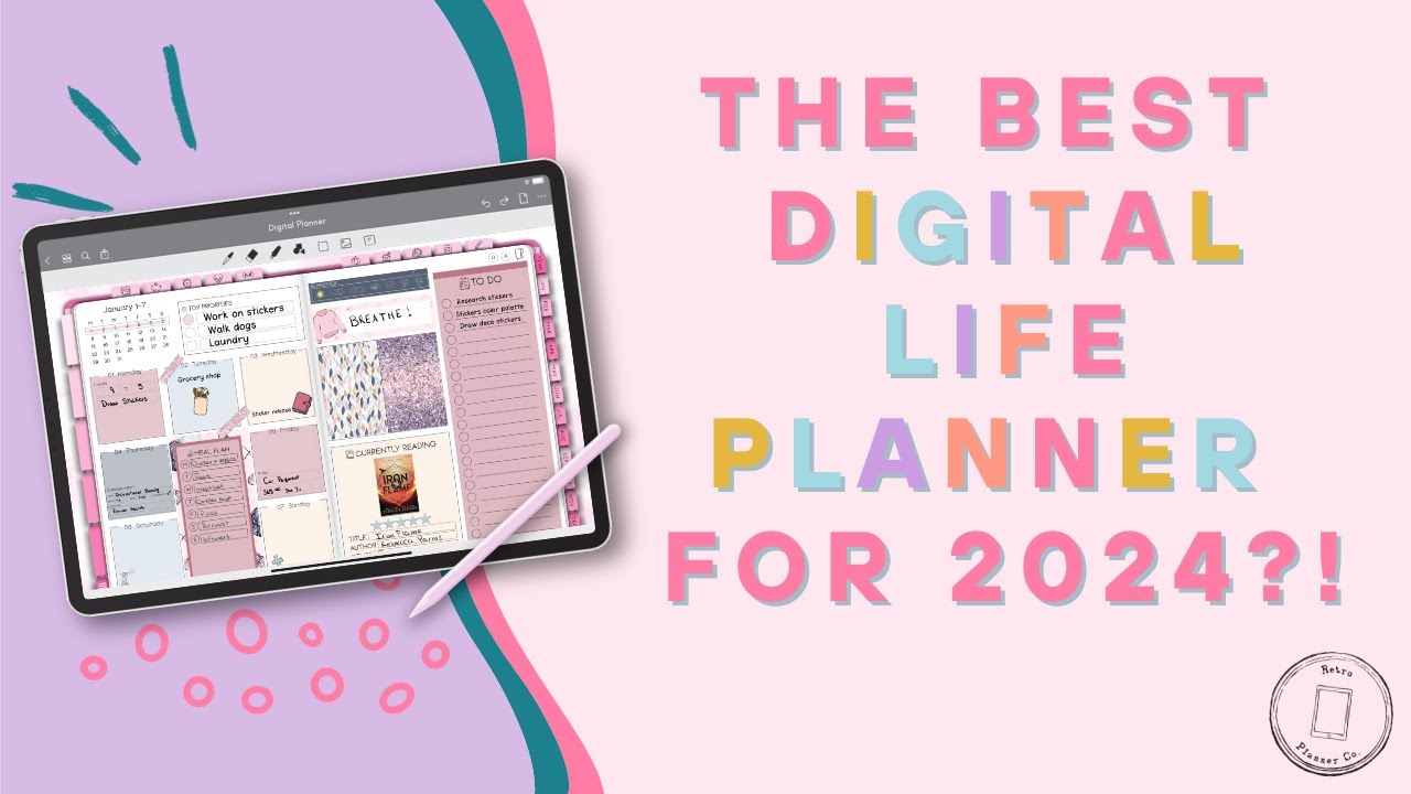 The Best 2024 Digital Planner | Customizable Links to Apple Calendar ...