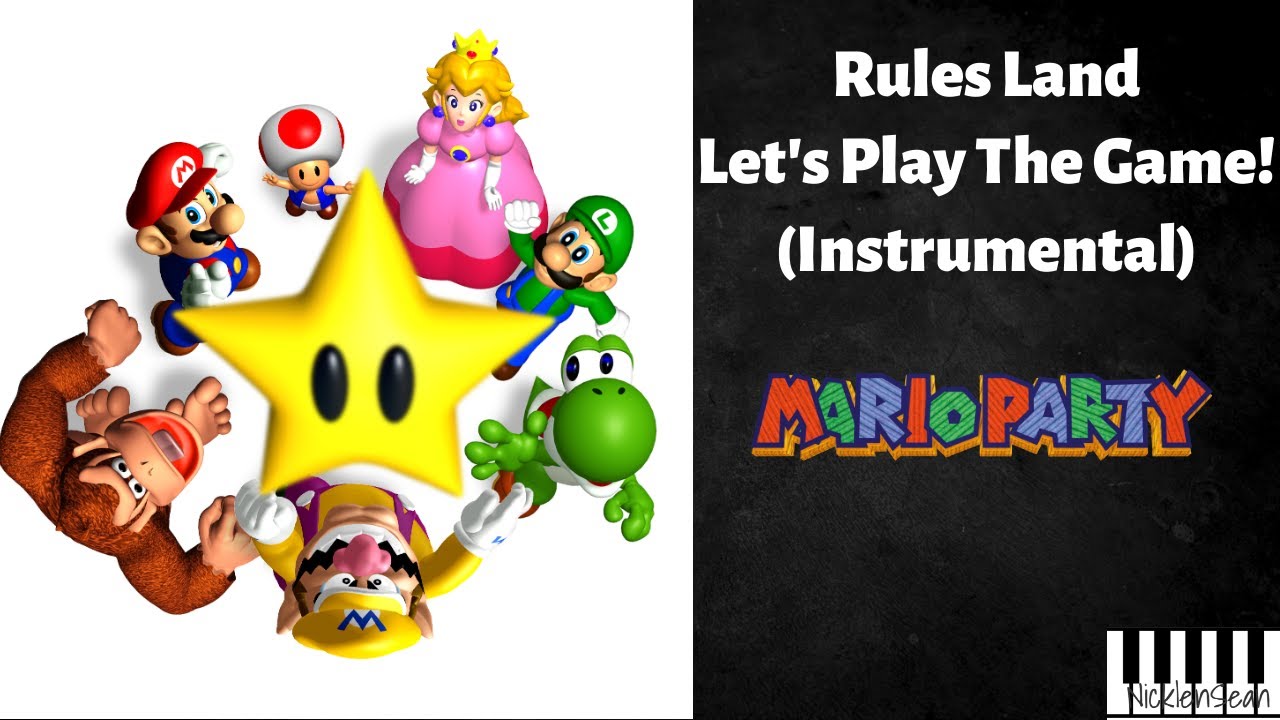 Rules Land (Instrumental) - Let's Play the Game! - Mario Party 1 - YouTube