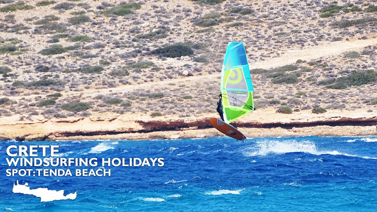 Crete - Tenda Windsurfing - 2018 - YouTube