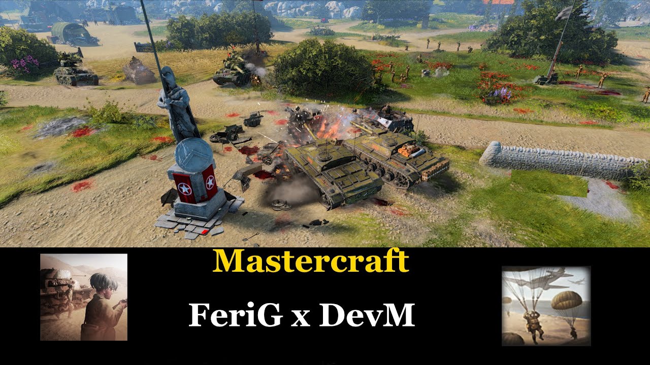 [Coh3][DAK v USF] Propagandacast #695 FeriG v DevM - YouTube