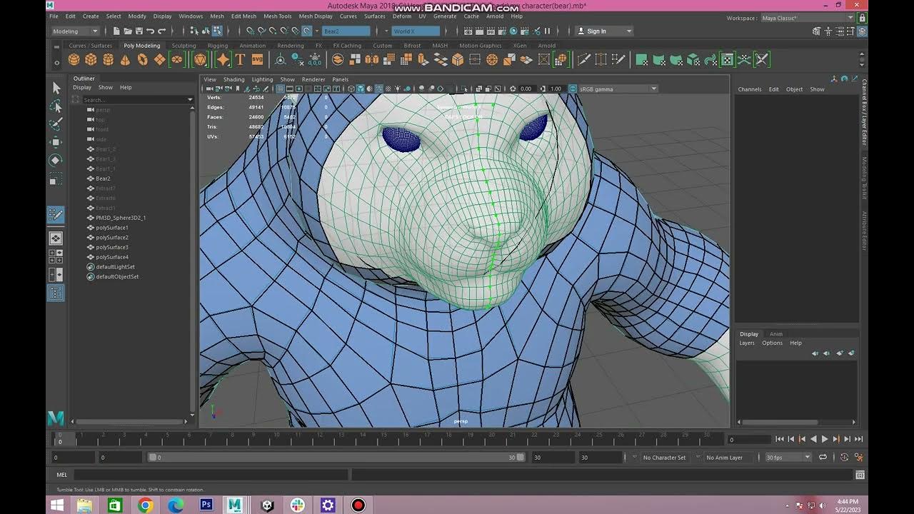 Full Character Retop (Retopology) Part 7 - YouTube