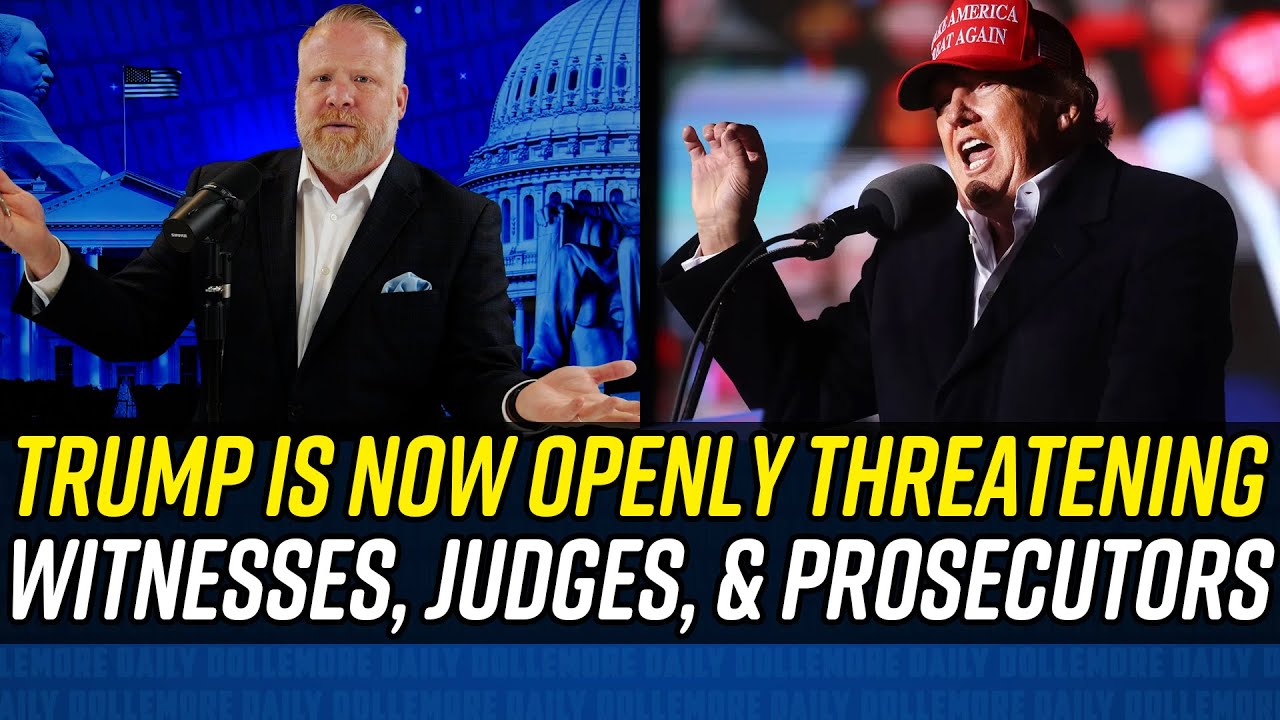 Trump is Now Publicly Threatening & Intimidating Witnesses and a ...