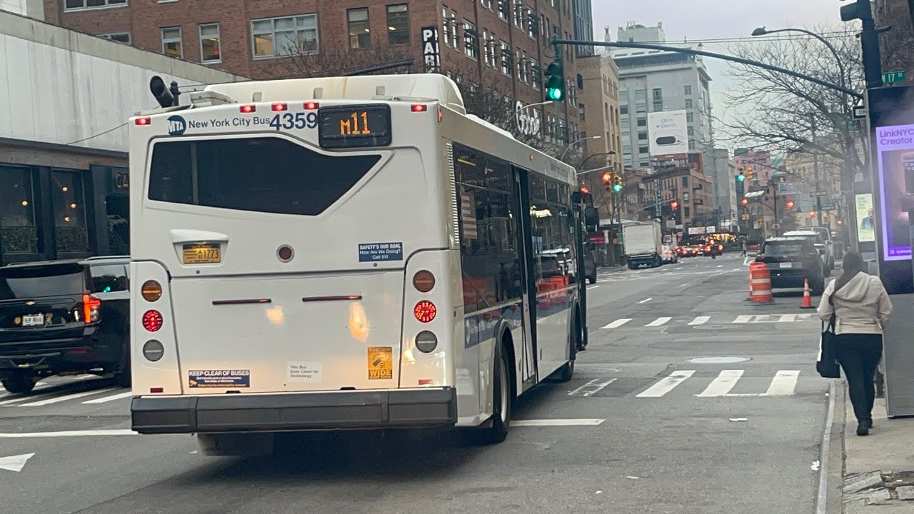 2009 Orion VII Next Gen #4359 on M11 via 9 Avenue Audio Recording - YouTube