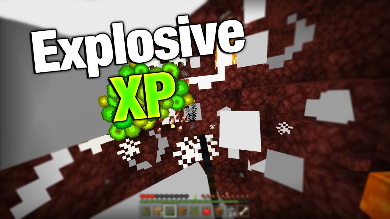 So... I made XP Explode in Minecraft?! - YouTube