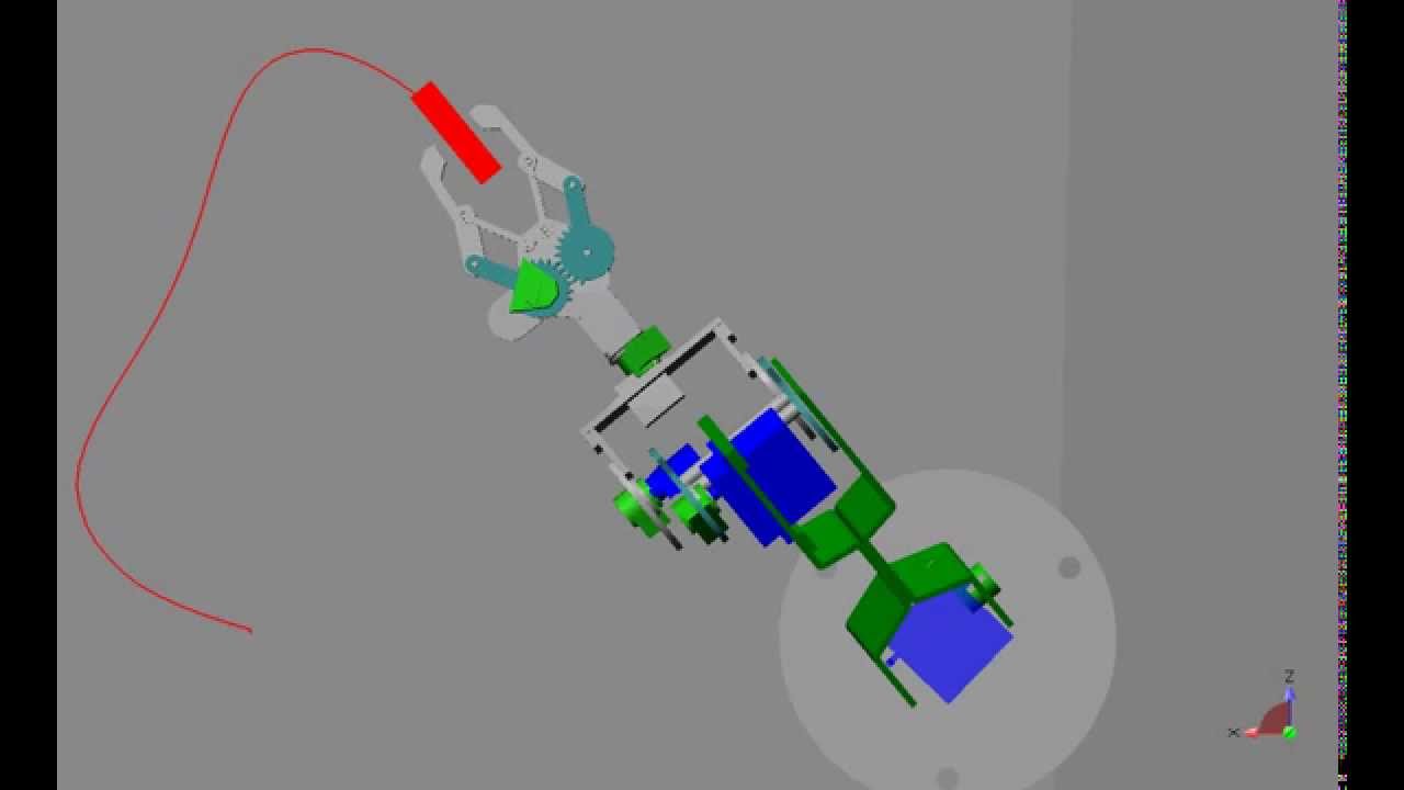 Robotic Arm PIck and Place using MATLAB & Simwise4D - YouTube