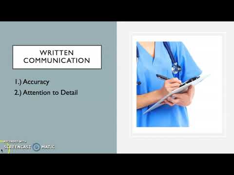Electronic and Written Communication in Healthcare - YouTube