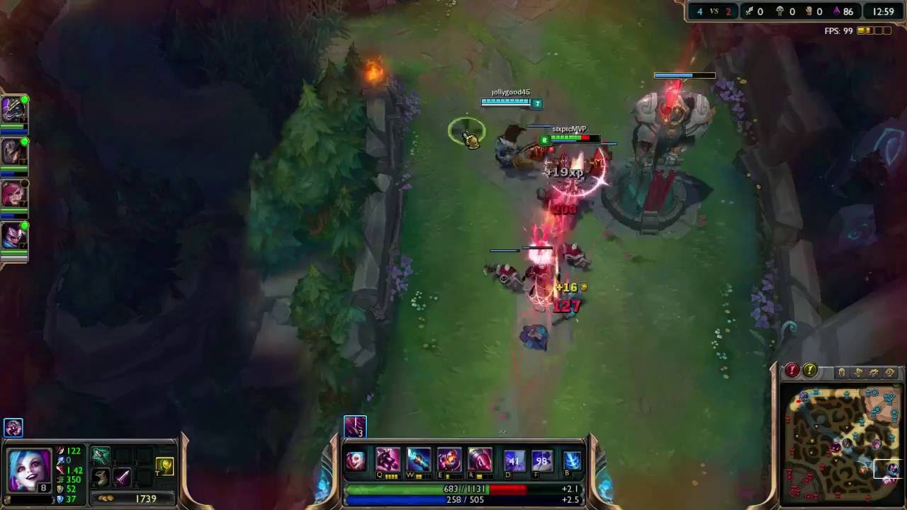 sixpicMVP jinx vs Cait ranked adc (yasuo support??) - YouTube