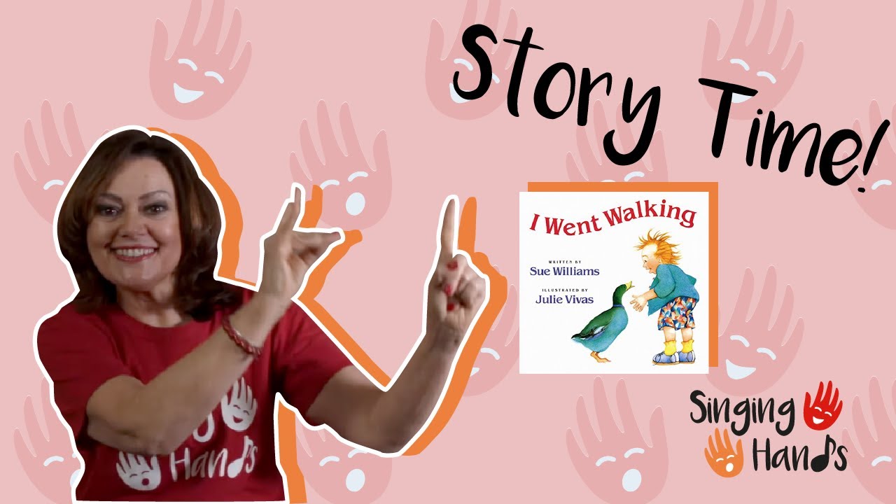 Makaton Signed Story: I Went Walking by Singing Hands - YouTube