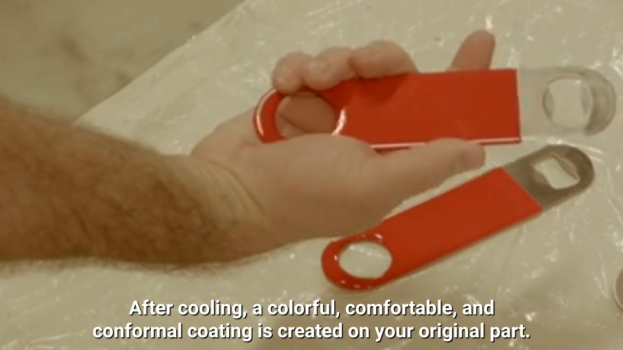 HOT DIP COATING IN A VINYL PLASTISOL - YouTube